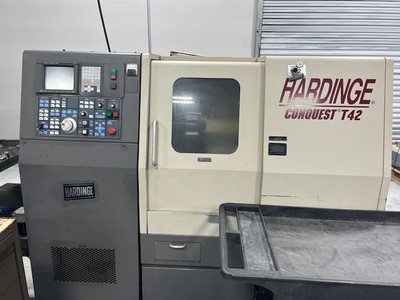 Hardinge CONQUEST T42 CNC LATHE, Fanuc 18T, Tailstock | eBay