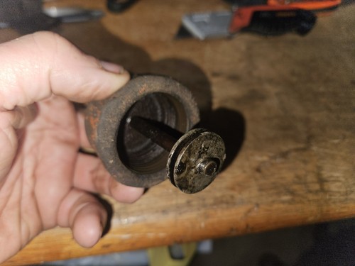 VINTAGE CASE VC TRACTOR ENGINE OIL FILLER CAP CONTINENTAL PART F124 | eBay