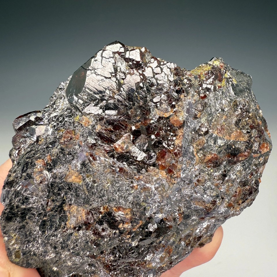 Spessartine, Galena, Broken Hill Dist, Yancowinna Co, New South Wales ...