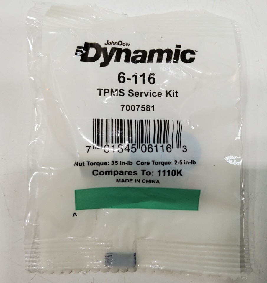 TPMS Service Kit 7007581 Dynamic Automotive 6-116 Pack of 16 | eBay