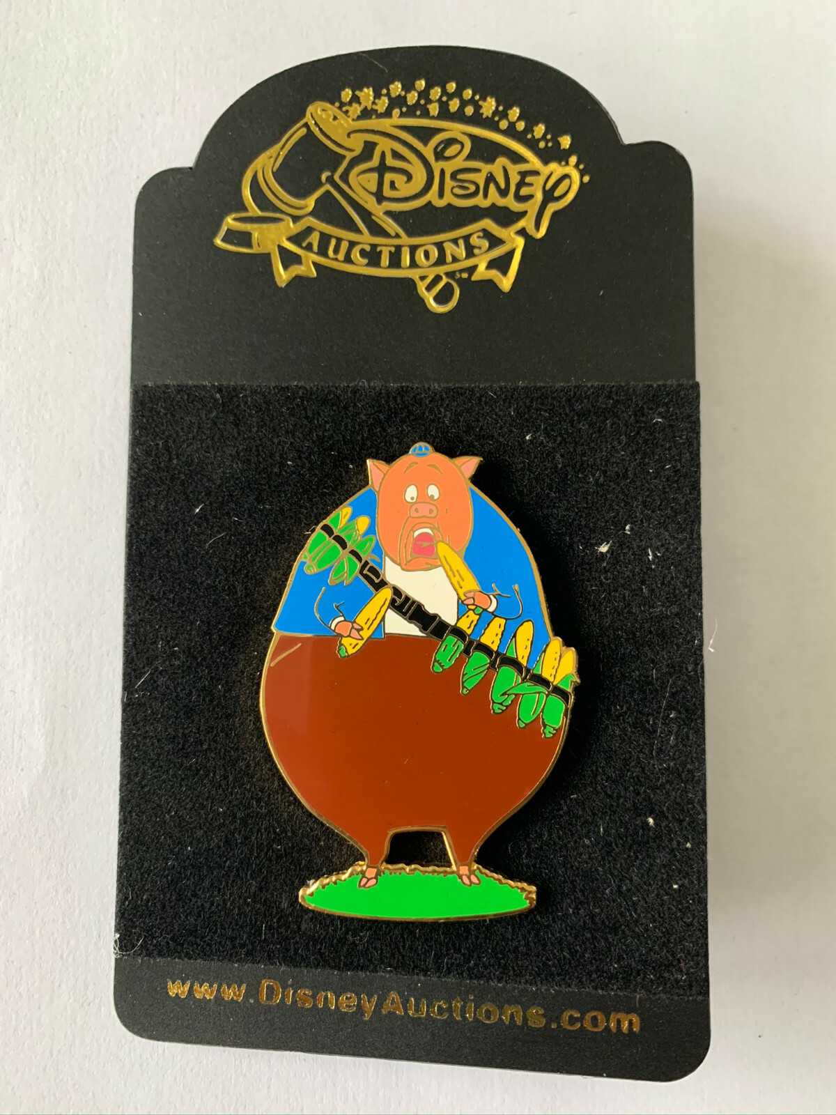 Disney Auctions Chicken Little Runt with Corn LE 250 Pin NEW NOC | eBay