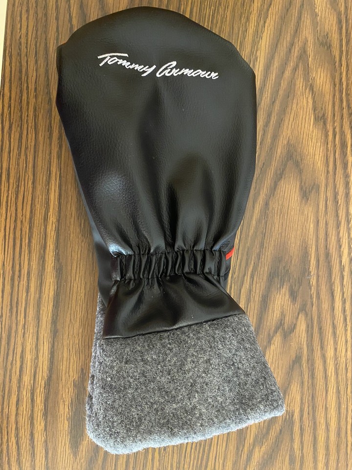 NEW Tommy Armour Golf Driver Headcover 845 MAX Black/Red Head Cover | eBay