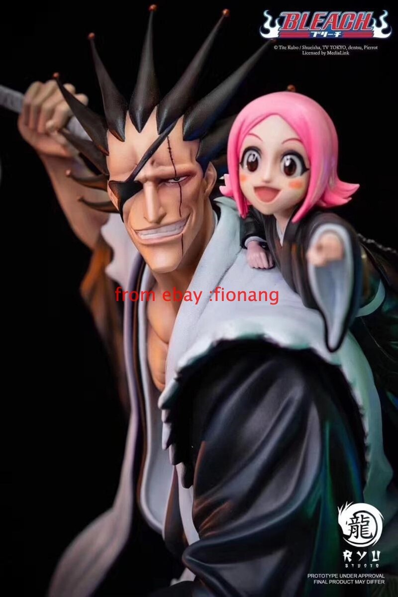 Zaraki Kenpachi New Look Bleach 463 Coloured Daily Renji, Byakuya,