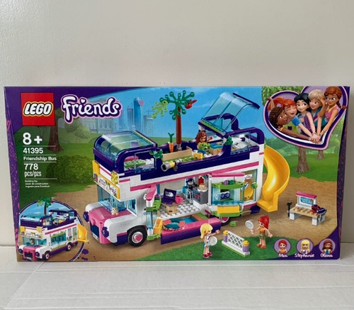 LEGO Friends Friendship Bus Heartlake City Toy Playset 41395 Building ...