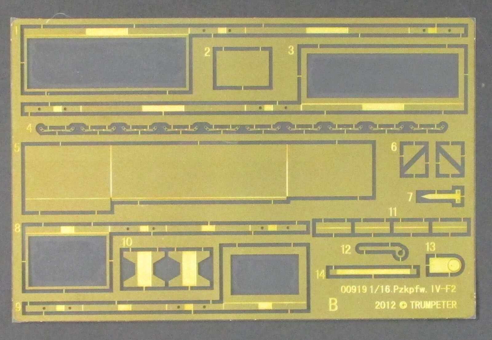 Trumpeter 1/16th Scale Pz.Beob.Wg. IV ausf J - PE Part B from Kit No ...