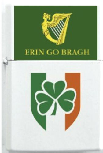 Irish Erin Clan Ireland Clover Flag Family Reunion Emerald Isle Symbol ...