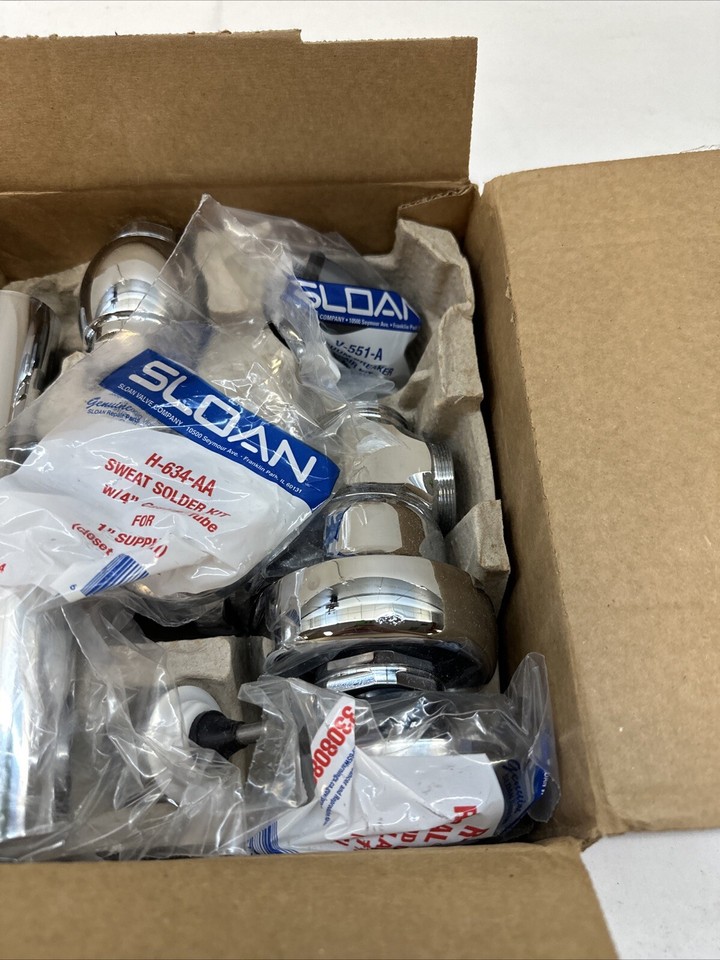 SLOAN REGAL 110 XL Exposed,Manual Flush Valve,Top Spud 2VEC8 | eBay