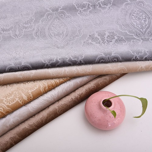 1M Velvet Fabric Embossed Floral Soft Velour Material Home Upholstery ...