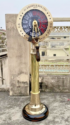43" Maritime Brass Ship Order Engine Working Telegraph/Nautical Marine ...