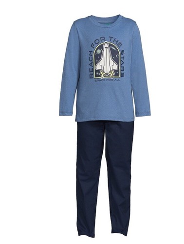 365 Kids Boys Long Sleeve Space Tee and Pant Outfit Set, Size 10 | eBay