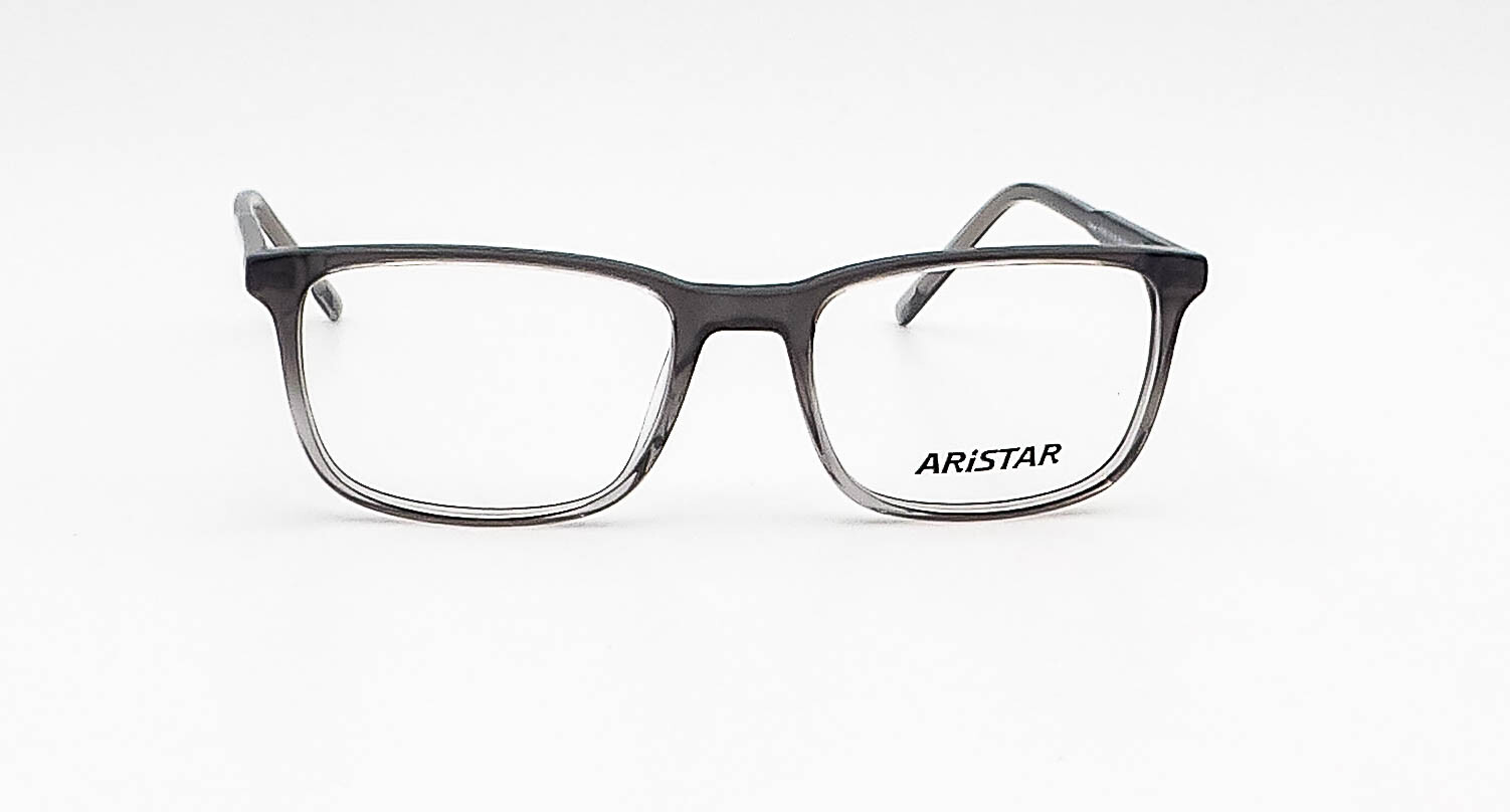 Aristar Ar18657 Color 505 Grey Rectangle Eyeglasses Frames 53-18-140 | eBay
