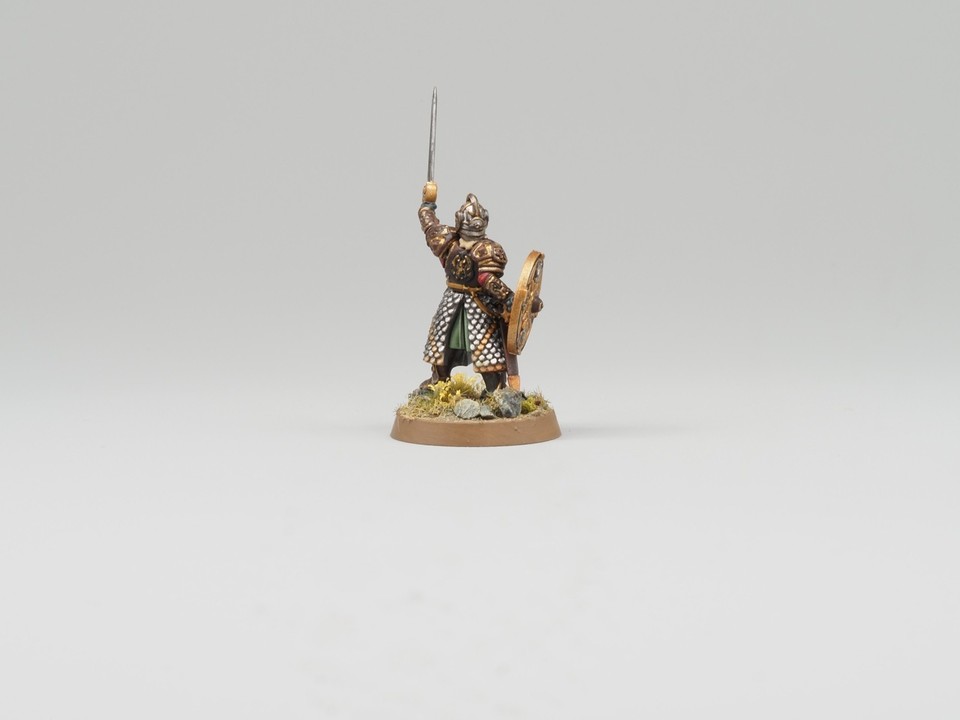 THEODEN KING OF ROHAN PAINTED 28MM MESBG LOTR WARGAMING READY TO SHIP ...