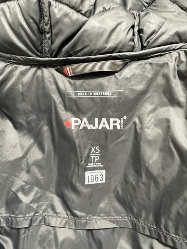 Pajar Canada Packable Thinsulate Women's Puffer Hooded Jacket Black Size XS | eBay