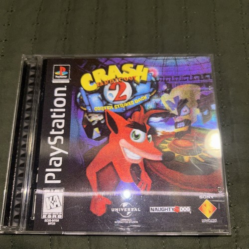 Crash Bandicoot 2 Cortex Strikes Back PS1 PlayStation 1 Hologram ...