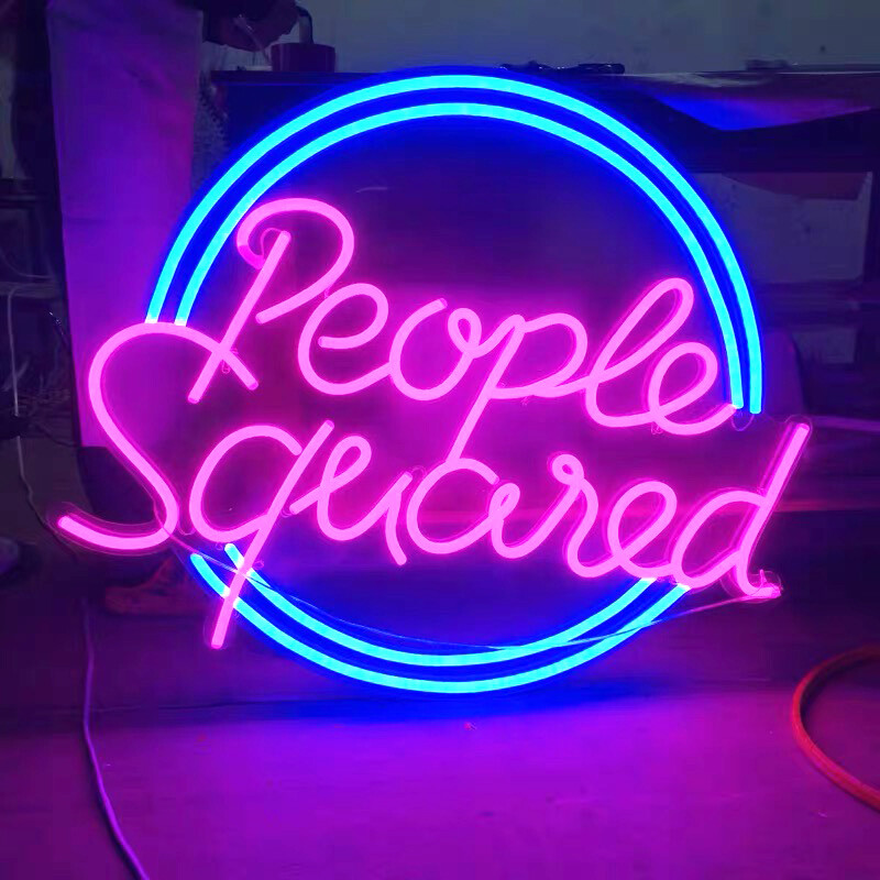 100ft LED Flex Neon Rope Light Strip Building Wedding Garden Sign Decor ...