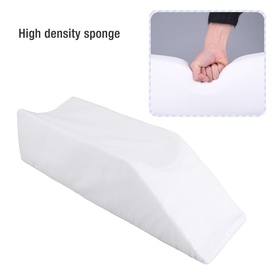 U Shape Leg Elevating Pillow White High Density Sponge Legs Sleeping ...