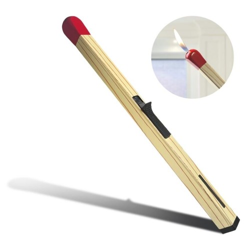 3 PACK 8" Match Stick Shaped Multipurpose Butane Lighter BBQ Candle ...