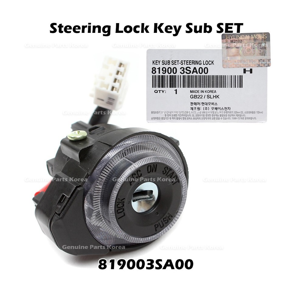 ⭐Genuine⭐ Steering Lock Key Sub SET 819003SA00 for Hyundai Sonata | eBay
