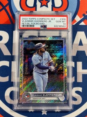 2022 Topps Complete Set Retail Foilboard /875 Vladimir Guerrero Jr #300 ...