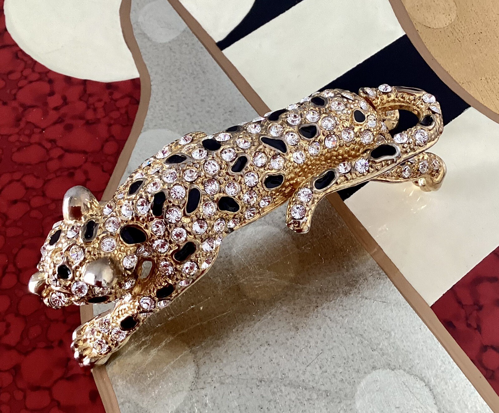 Collectable Large Vintage Leopard Brooch | eBay