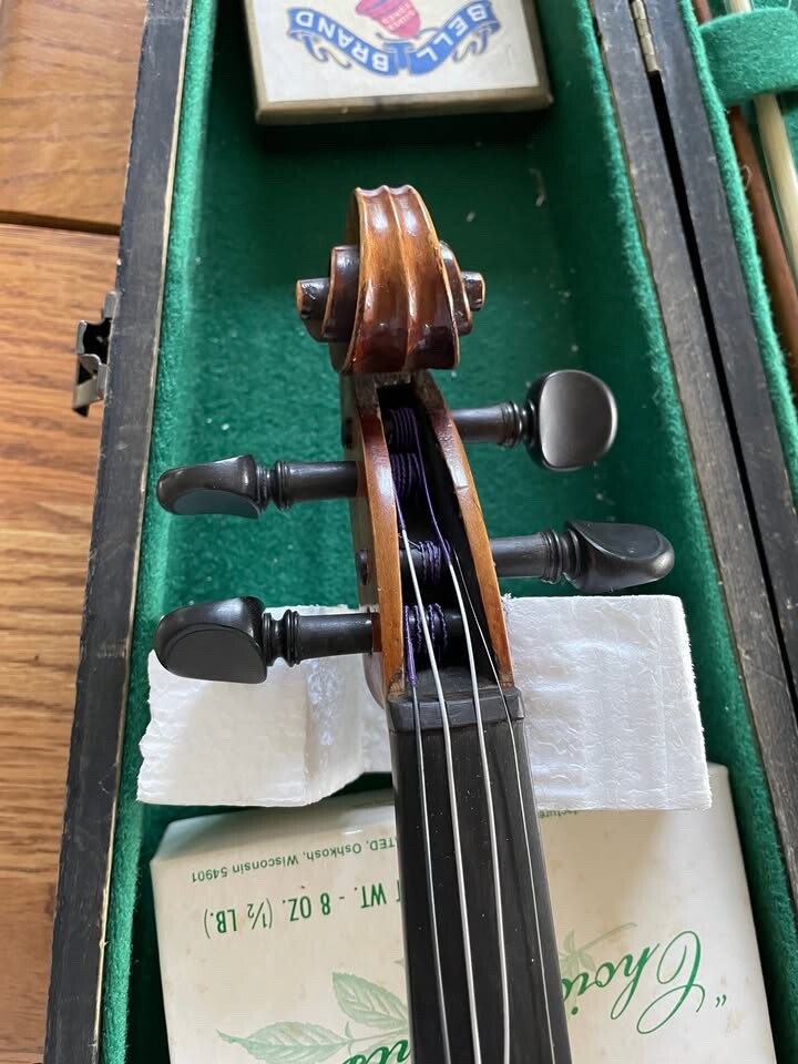 Old E.Martin Violin w/bow and case | eBay