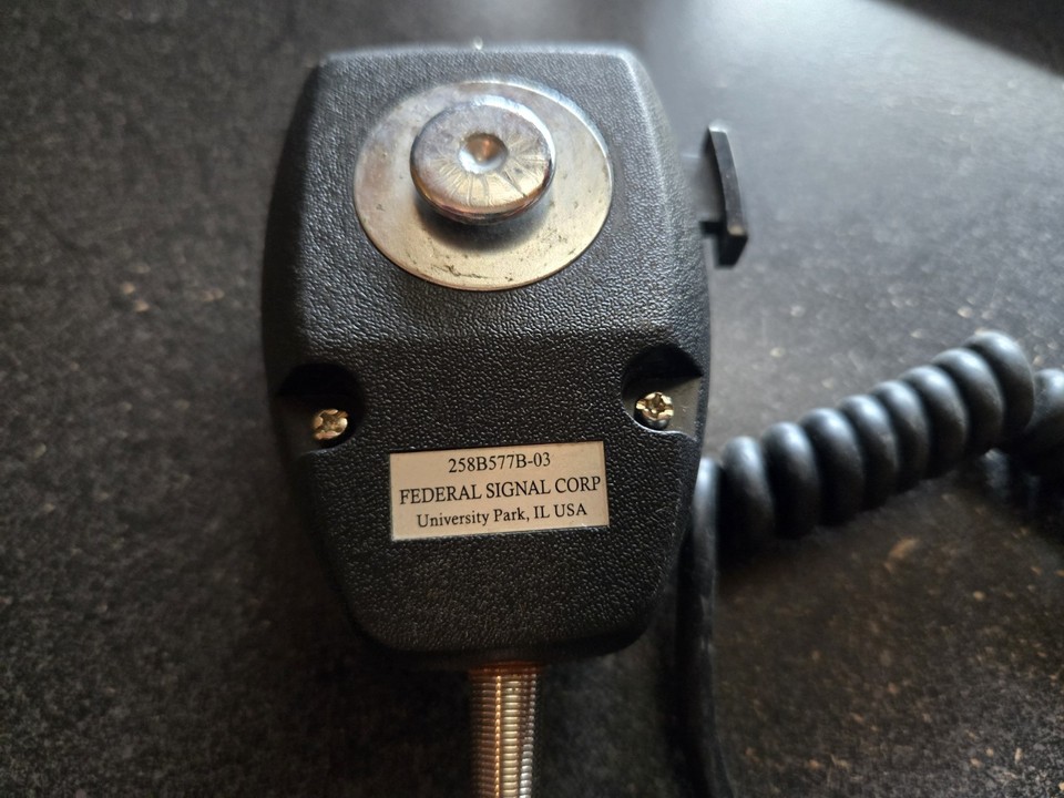 Federal Signal Mic 258B577B-03 | eBay