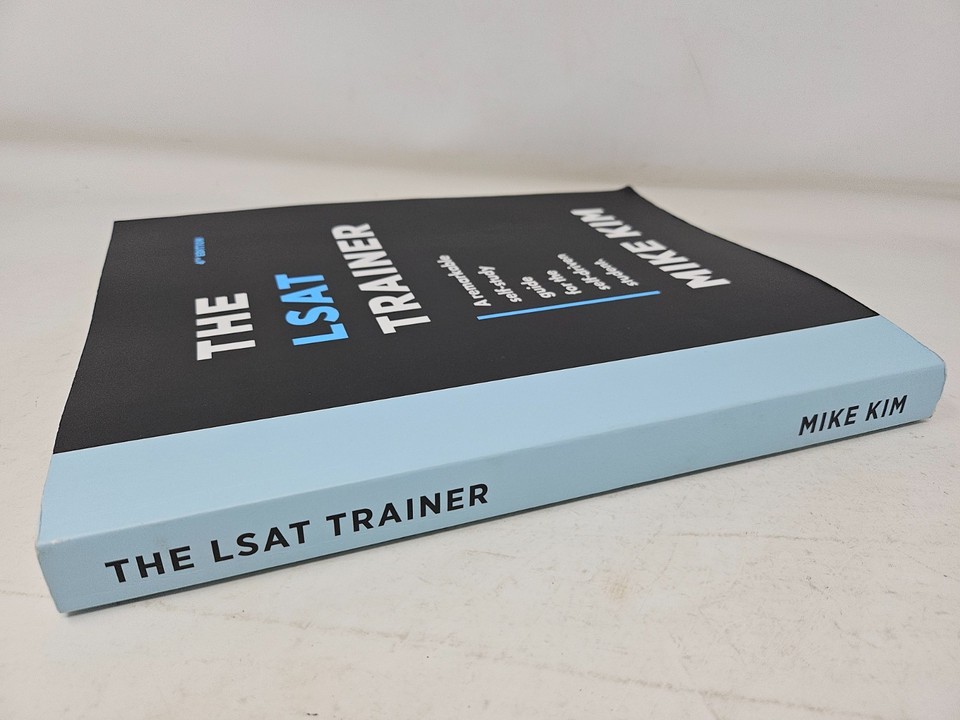 The LSAT Trainer 4th Edition Mike Kim 2022 Test Prep Paperback Heavily ...