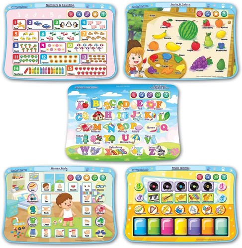 Vtech Touch & Learn Activity Desk Deluxe Speaking Sounds Learning Toy ...