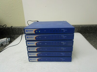 Qty Lot (6) Juniper Networks NetScreen NS-5GT-221 5-Port 10/100 LAN VPN ...