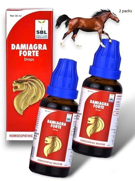 SBL Damiagra Forte Drops (30ml each X 2 Bottles) | eBay