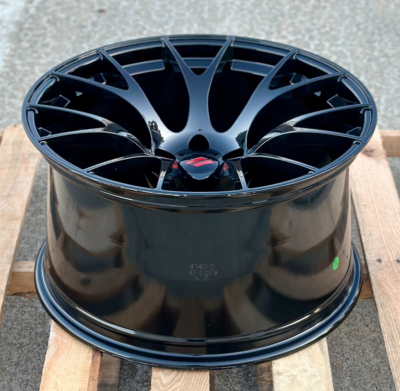 20x11 SRT Mesh Style Gloss Black Wheels Fits Dodge Challenger Charger ...