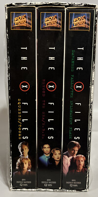 The X-Files Boxed Set - Vol. 2 (VHS, 1996, 3-Tape Set) 86162010637| eBay