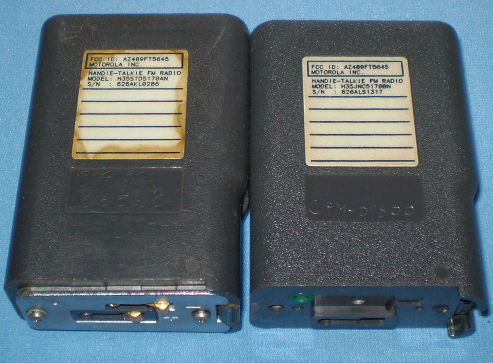 LOT of (7) Motorola STX Handie-Talkie Radio Chassis Shell LCD **Parts ...