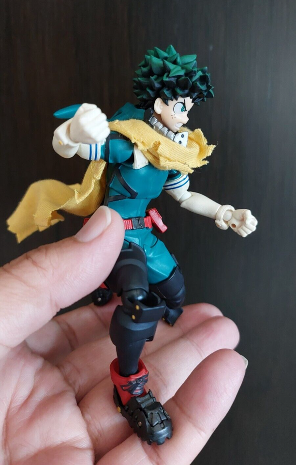 Handmade Yellow cape 1/12 For Figure Midoriya izuku deku Yamaguchi (No ...