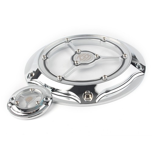 CNC RSD Motorcycle Derby Cover & Timer Timing Covers Fit For Harley ...