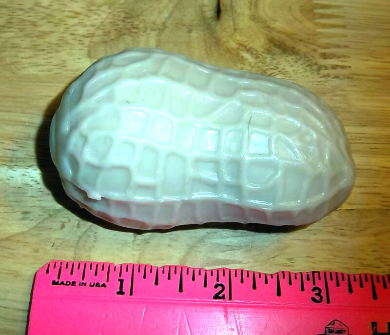 Splat Peanut toy, splats flat then morphs back! throw on a smooth clean ...