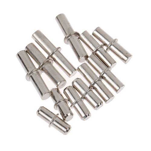 20Pcs Metal Cabinet Wardrobe Shelf Support Pins Studs Pegs Glass ...