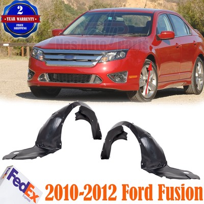 Fender Liner For 2010-2012 Ford Fusion Front, Driver and Passenger Side ...