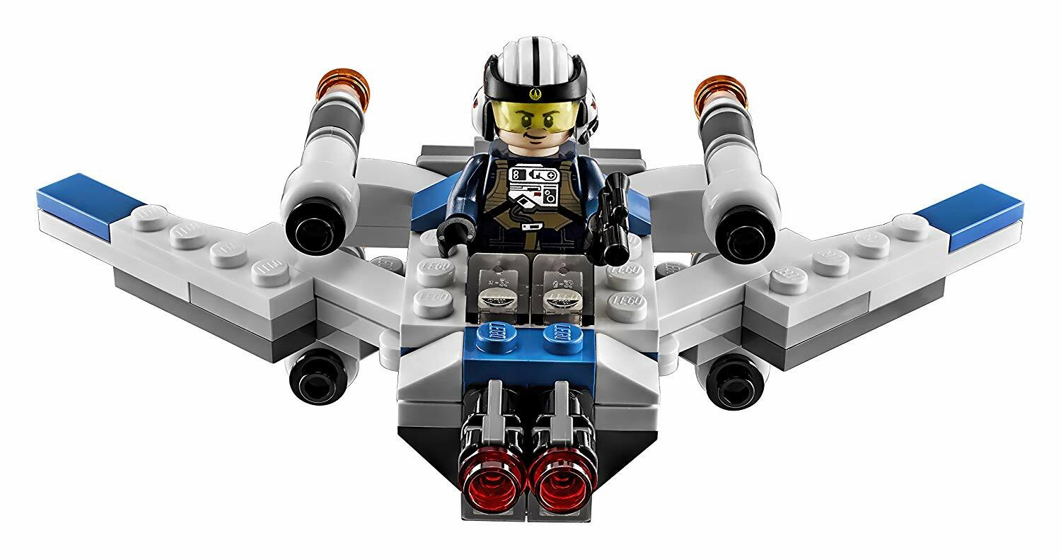 Lego Star Wars U-Wing Microfighter 109 PCS 75160 & The Last-Jedi Porg ...