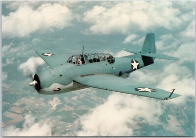 Grumman TBF-1 "Avenger" Bomber Plane Aircraft Postcard | eBay