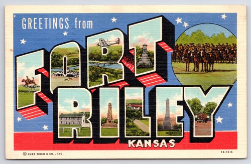 Fort Riley Kansas~Military~Soldiers~Monument~Plane~Patriotic Large ...