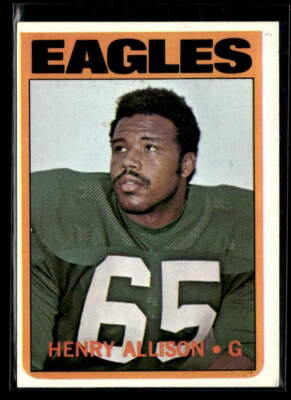 1972 Topps #73 Henry Allison VG | eBay
