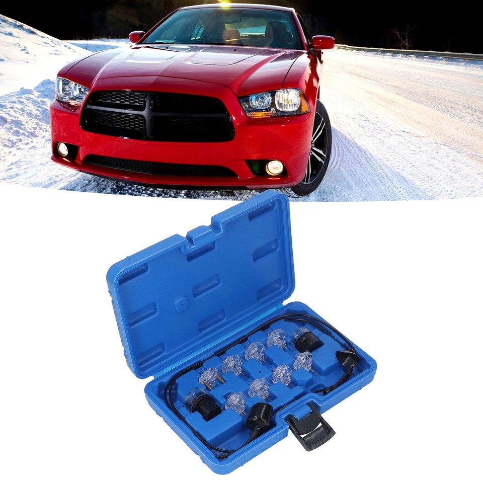 Car 11pcs Noid Light Set Fuel Injector Tester Tool Professional Car ...