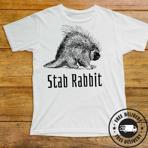 Stab Rabbit Funny shirt , funny shirt for men, funny t-shirt for dad | eBay