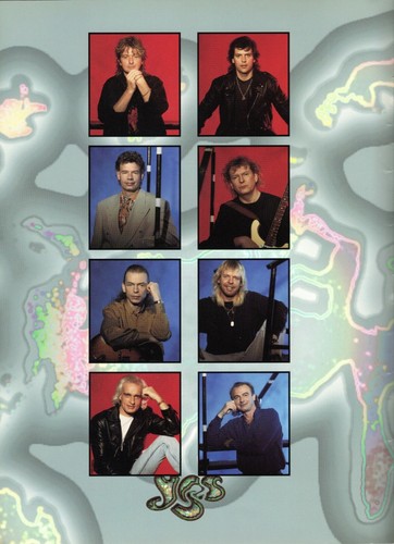 YES 1991 AROUND THE WORLD IN 80 DATES TOUR CONCERT PROGRAM BOOK BOOKLET ...