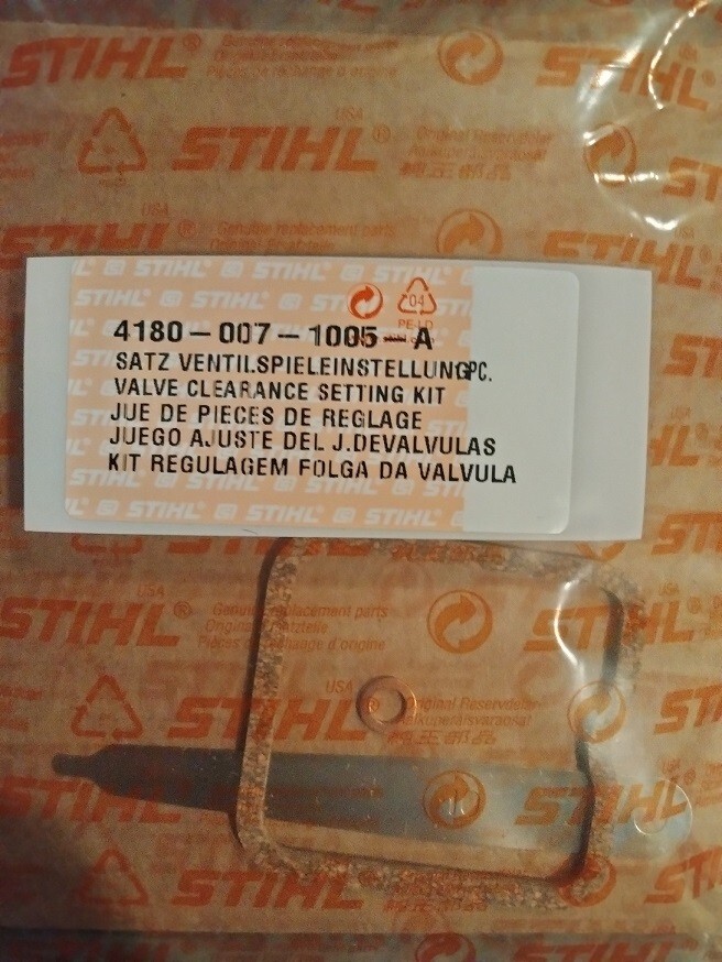 Genuine STIHL Valve Adjustment Kit 4-MIX FS90 FS110 FS130 41800071005 ...