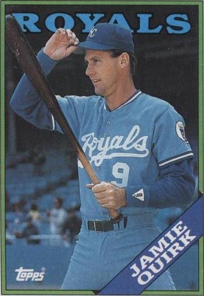 1988 Topps - #477 Jamie Quirk for sale online | eBay