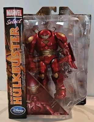 IRON MAN Marvel Diamond Select Hulkbuster Figure Disney Store Exclusive ...