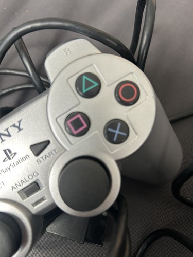 Sony Playstation 2 PS2 Silver Controller Dualshock OEM Tested SCPH ...