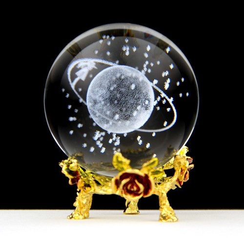 Gold Crystal Ball Display Stand Mini Crystal Ball Holder for Home ...